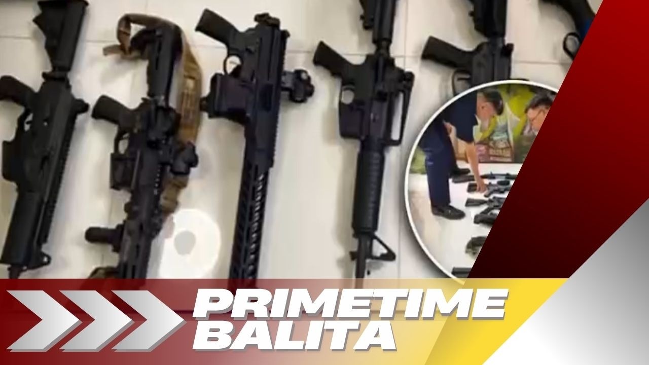 6 PANG FIREARMS NI SEN. DELA ROSA, ISINUKO NA SA PULISYA - YouTube