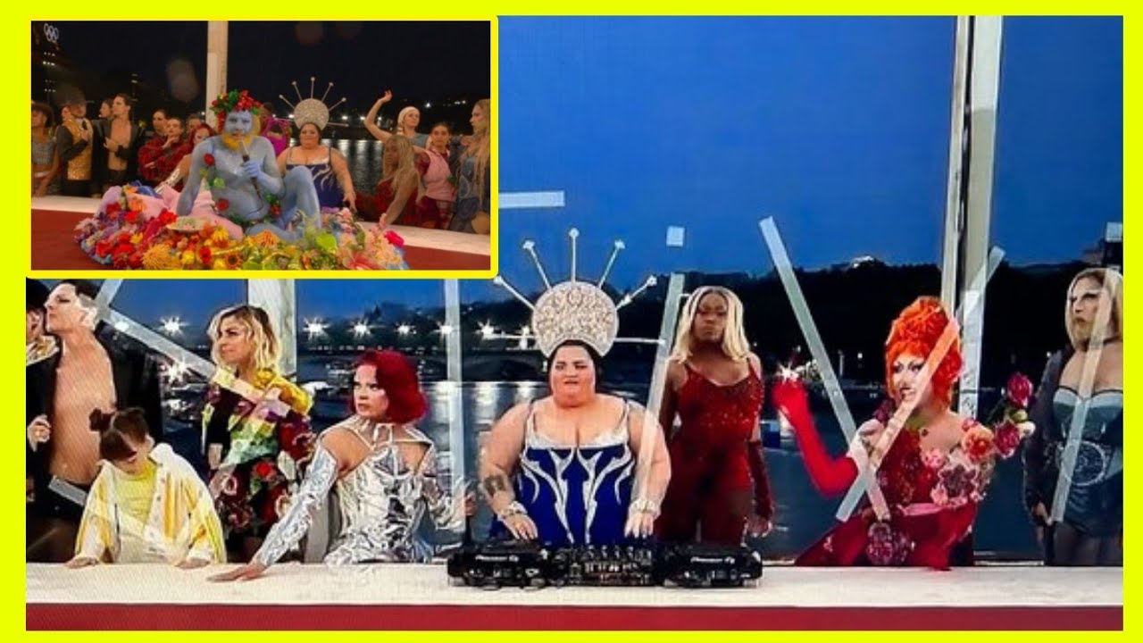 Drag Queens' 'Last Supper' Act At Paris Olympics Opening Ceremony ...