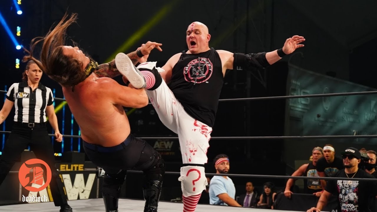 Dr. Luther & Serpentico vs Chris Jericho & Jake Hager on AEW Dynamite ...