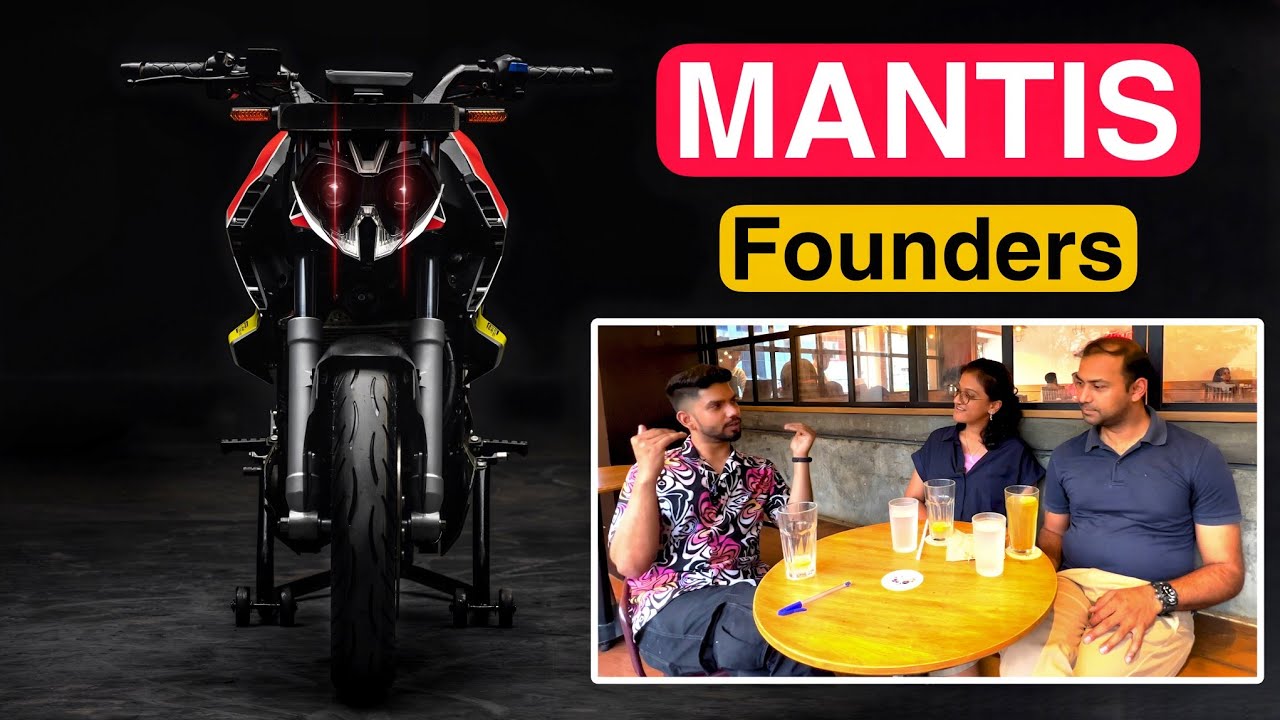 Mantis Electric motorcycle कैसे कब आयेगी from Co-founders of ...