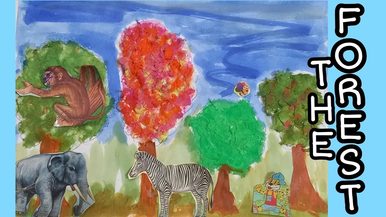 FINE MOTOR SKILLS ACTIVITY || FOREST THEMED||KIDS ACTIVITIES||PROJECT ...
