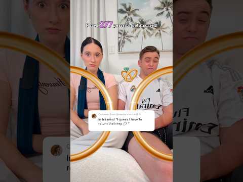 WE ARE GETTING MARRIED! 😱💍 … in 278 years…