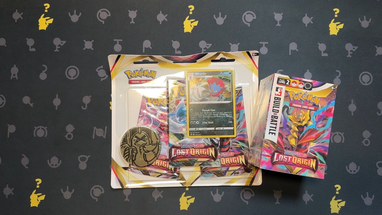 Opening some more Pokemon Lost Origin packs... still having Luck with ...