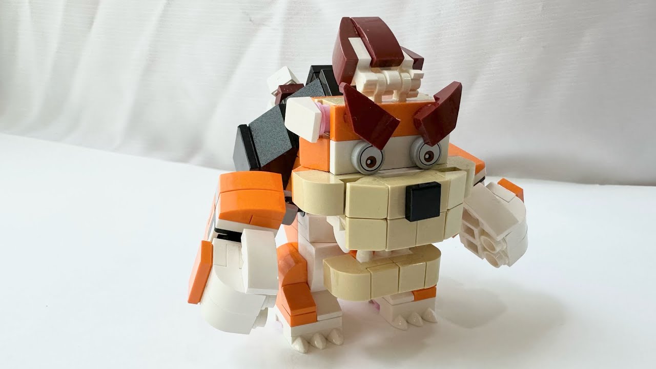 LEGO Mario Meowser MOC (HAPPY MAR10 DAY) - YouTube