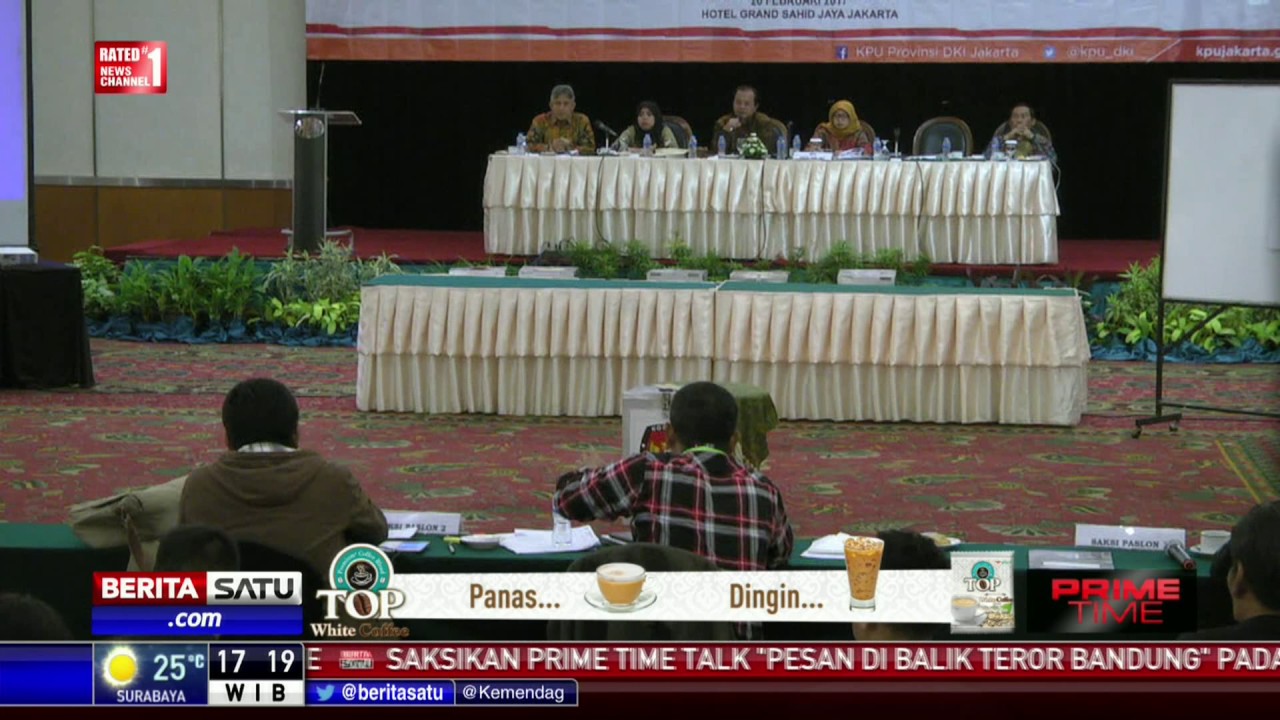 Hasil Rekapitulasi KPU DKI, Pilkada Berlangsung 2 Putaran - YouTube