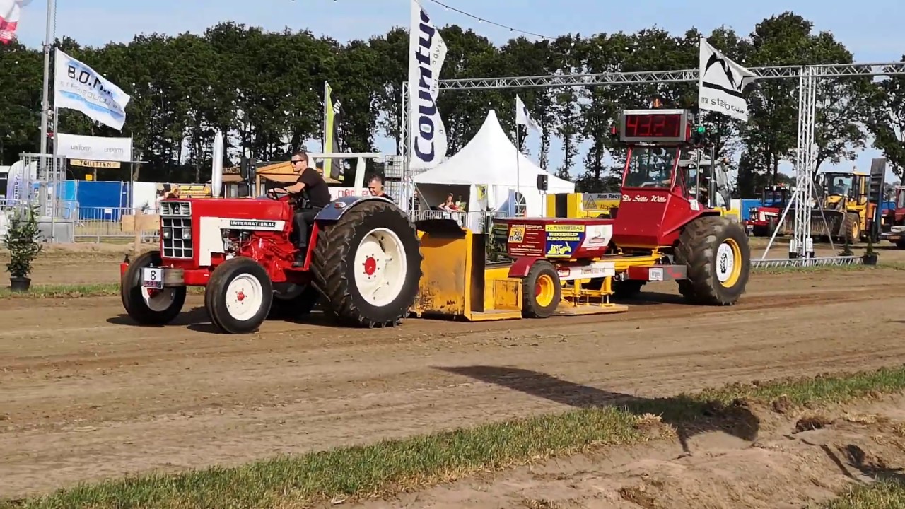 IHC 553 trekkerslep ane 2018 2.8 ton - YouTube