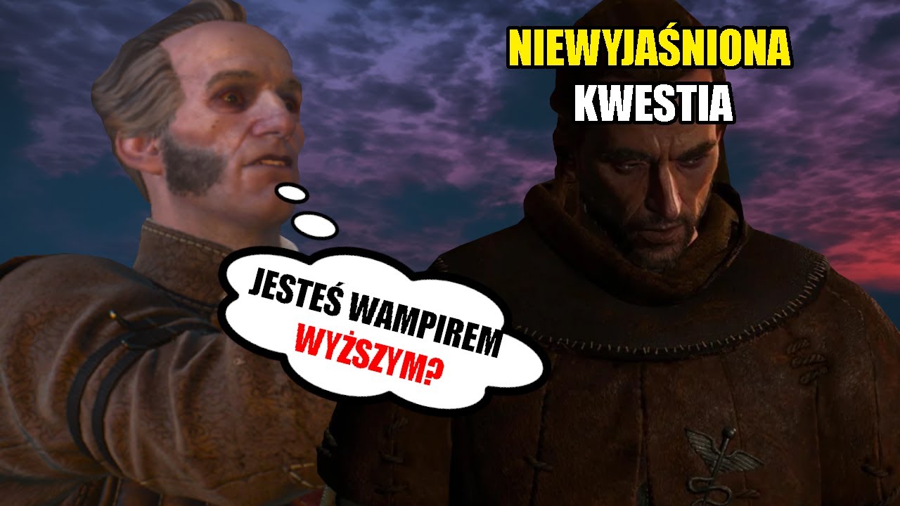 Czy Hubert Rejk był Wampirem Wyższym? - Wiedźmin 3 - YouTube