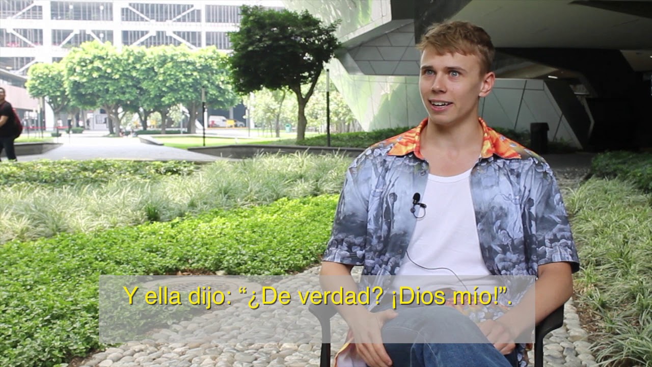 Entrevista al actor Magnús Mariuson de la película Adam - YouTube