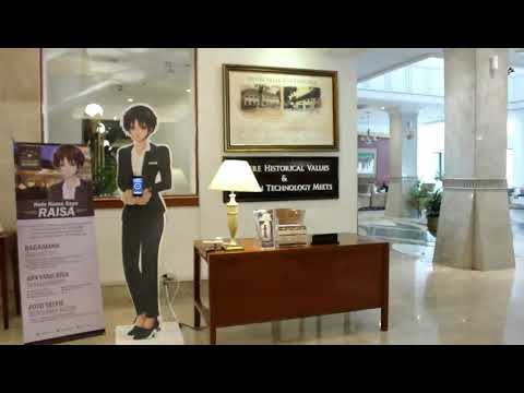 Raisa, Robot Artificial Intelligence Salak Hospitality. - YouTube