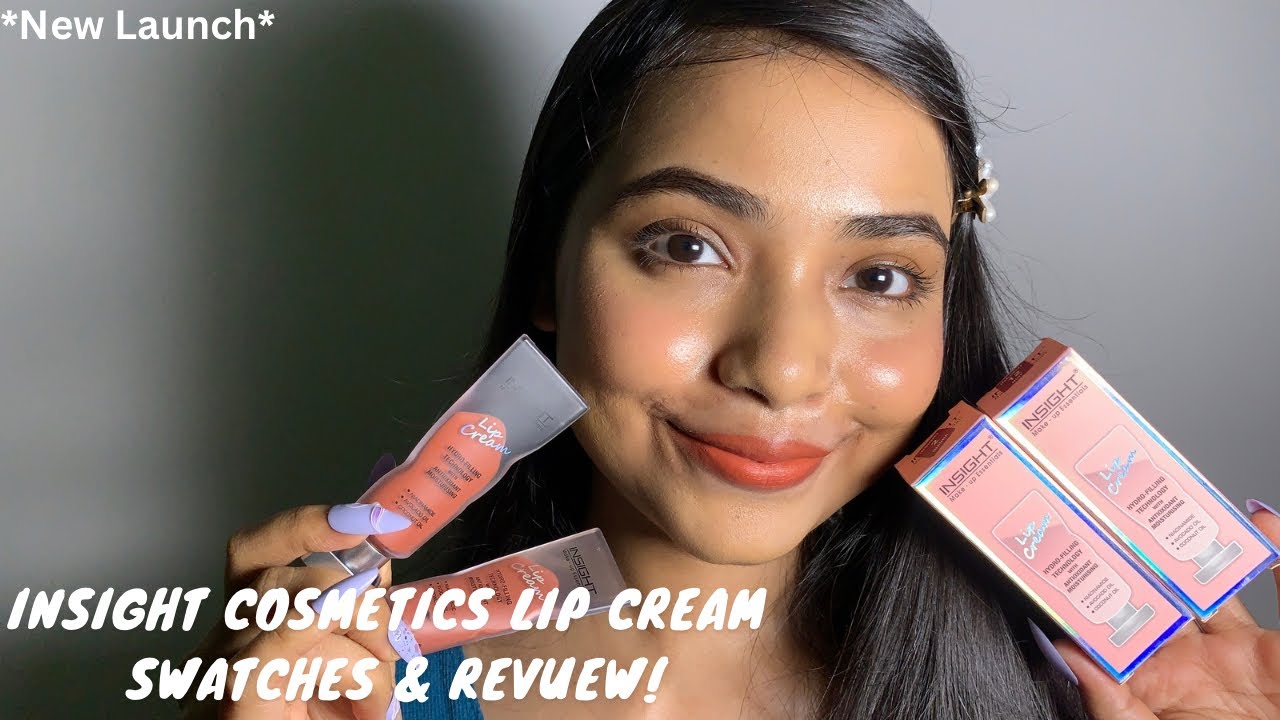 *New Launch*Insight Cosmetics Lip Cream Swatches & Reviews#honestreview #newlaunch # ...