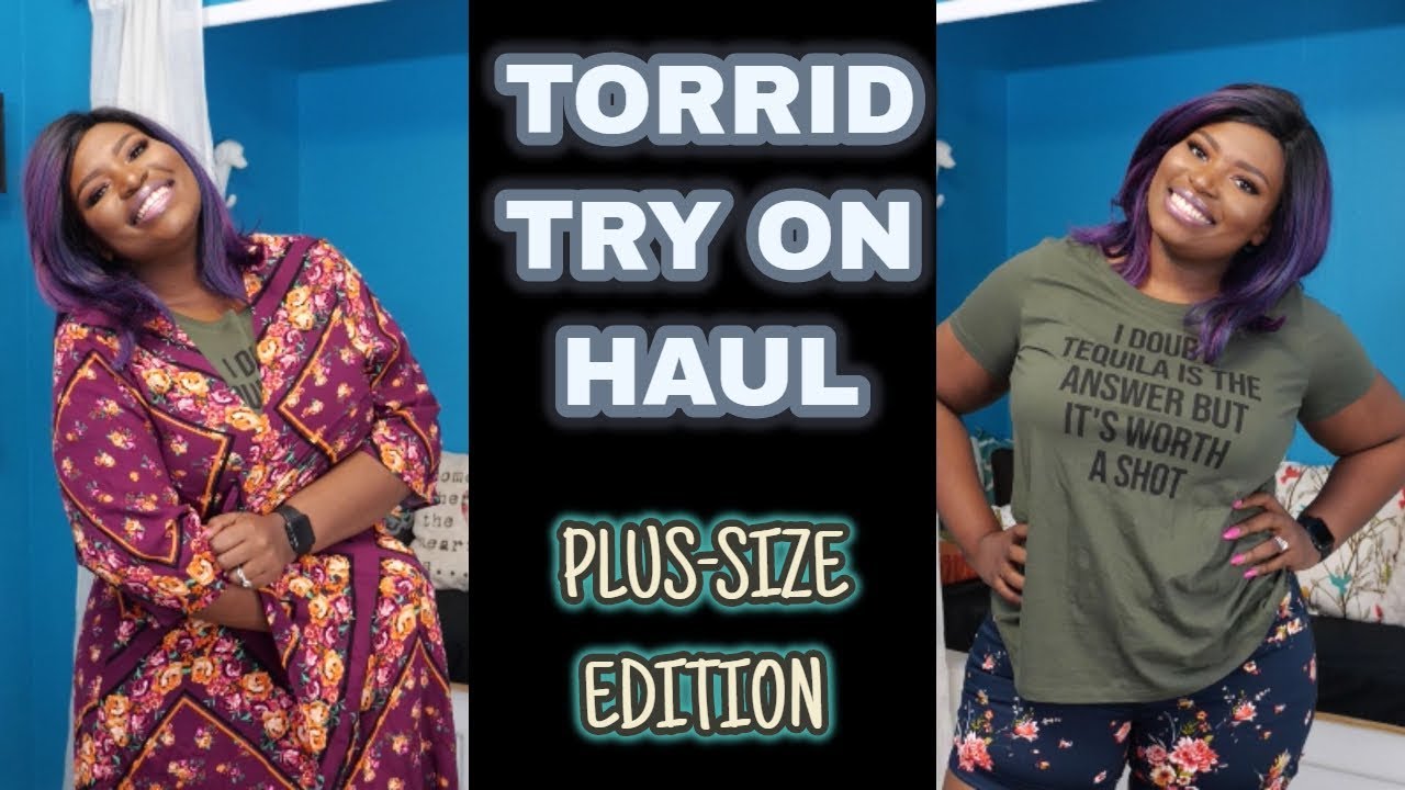 TORRID PLUS SIZE TRY ON HAUL | SUMMER CLOTHES - YouTube