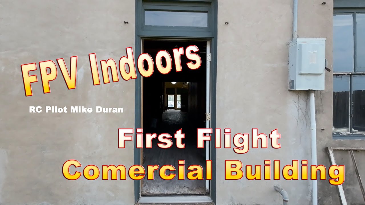 FPV Avata Drone Commercial Building Inside - YouTube