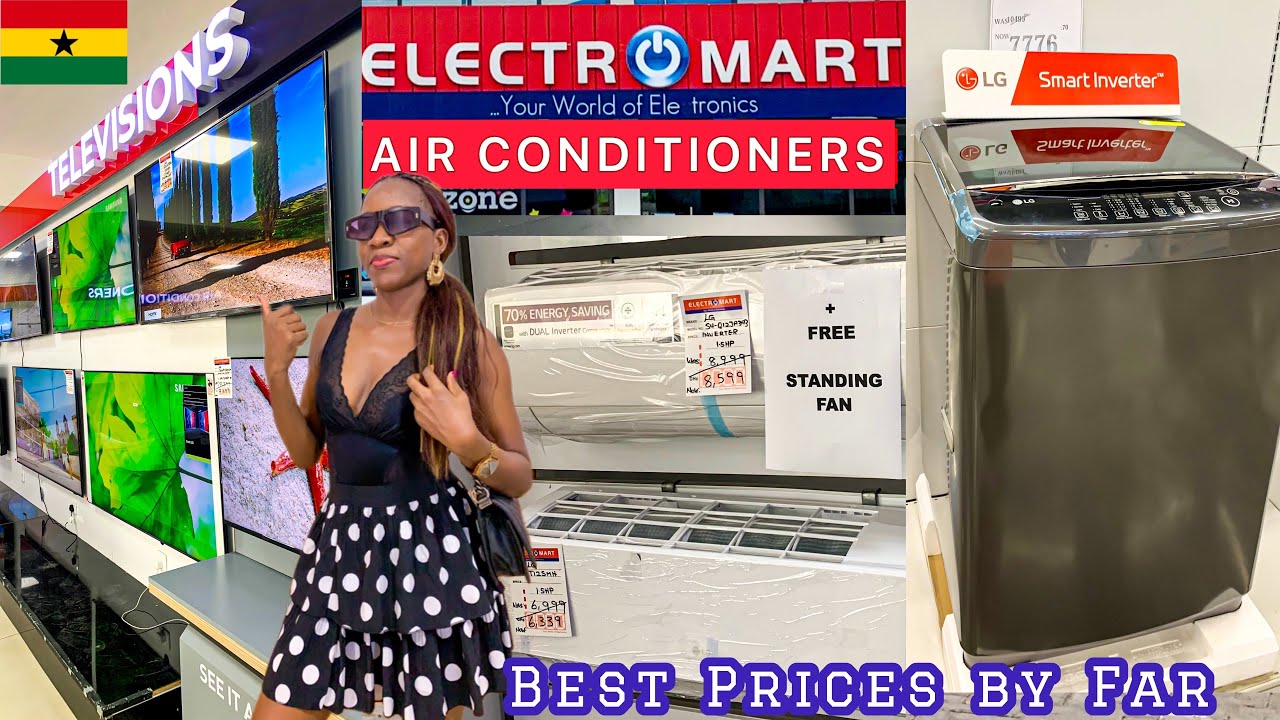 Come Home Appliances Shopping in Accra w/ me - At Electromart - YouTube
