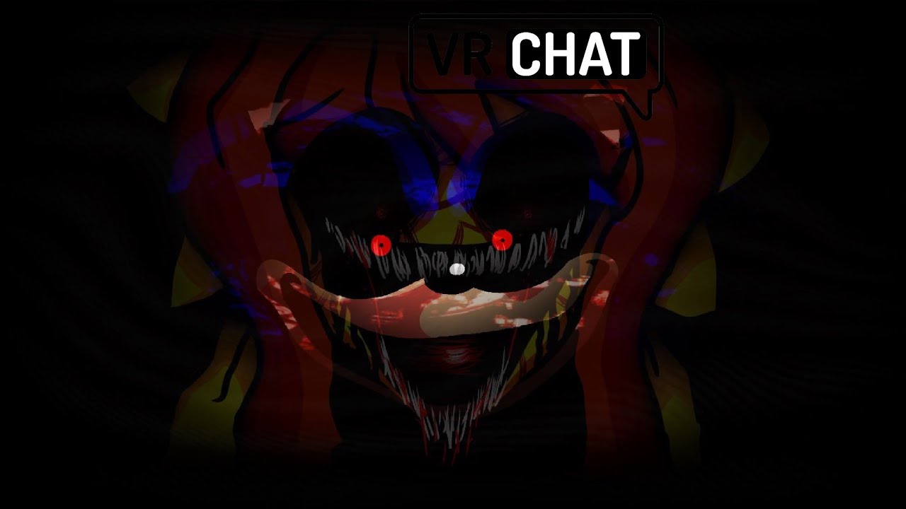 fnf vrchat sonic.exe vs monika.exe - YouTube