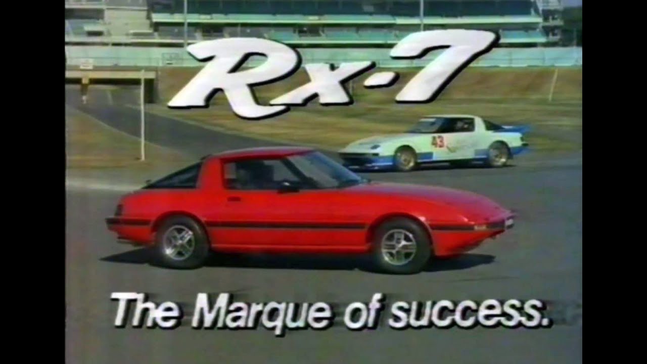 ALLAN MOFFAT 1983 Mazda RX7 Promo - YouTube