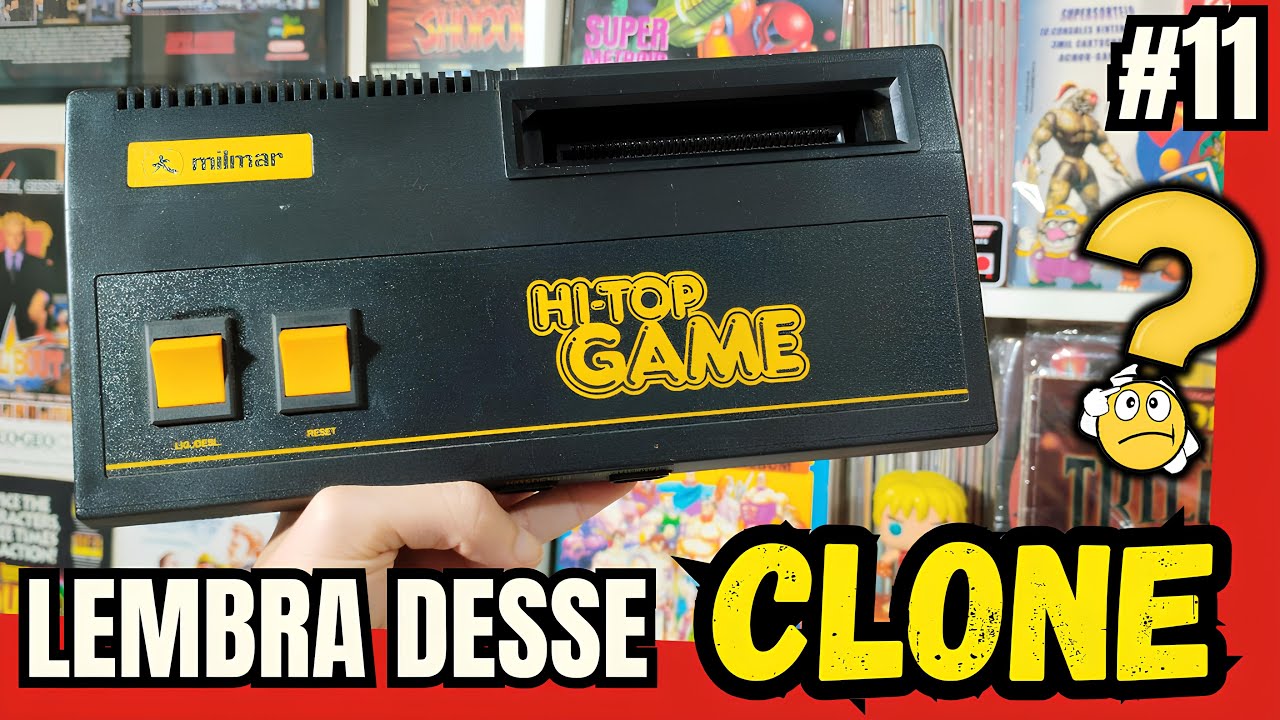 POR DENTRO DO HI-TOP GAME, O FAMICLONE DA MILMAR: DETALHES DA PLACA E ...