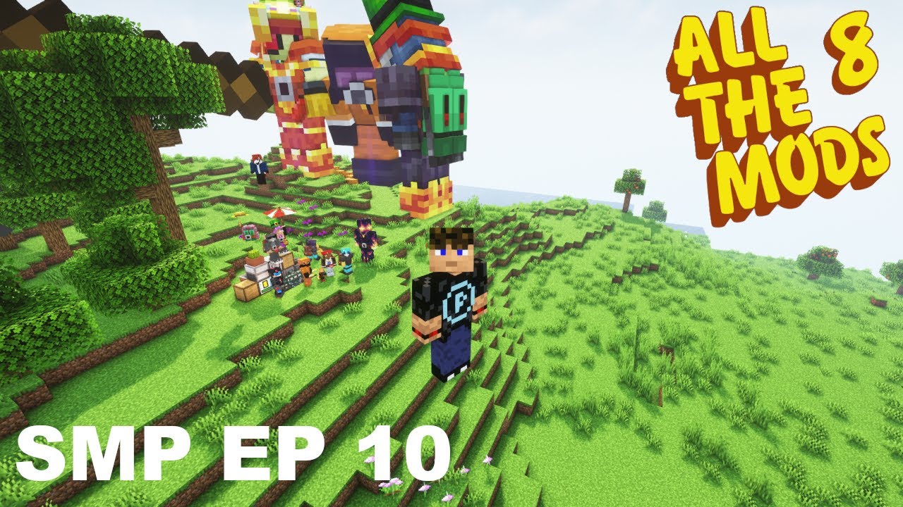 ATM 8 Multiplayer - EP 10 - Best Early Game Power! 🍉 - YouTube