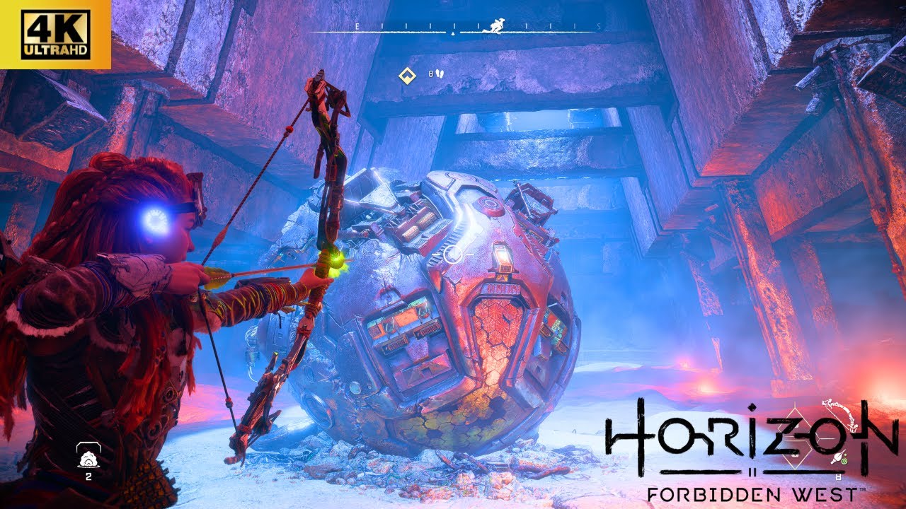 Horizon Forbidden West - Destroying a Powerful AI Daemon Robot! - YouTube