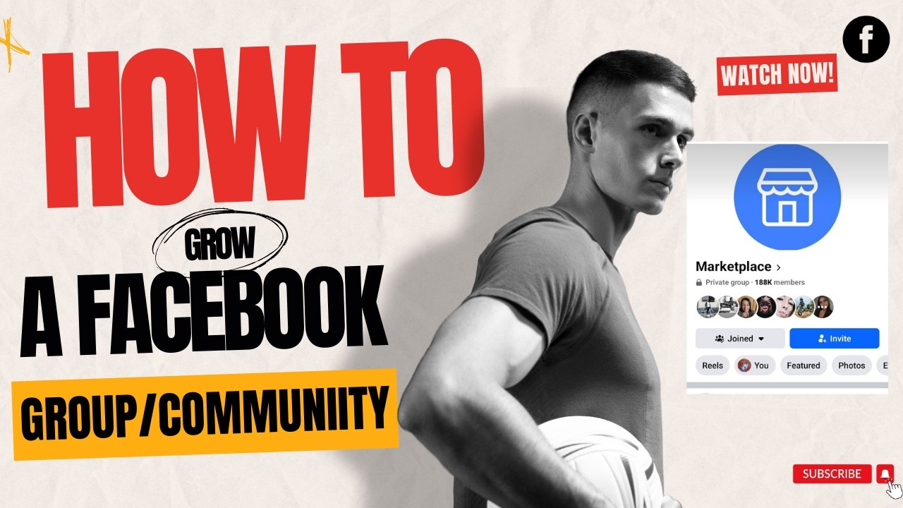 How to grow a Community on Facebook and setup Facebook Group - YouTube