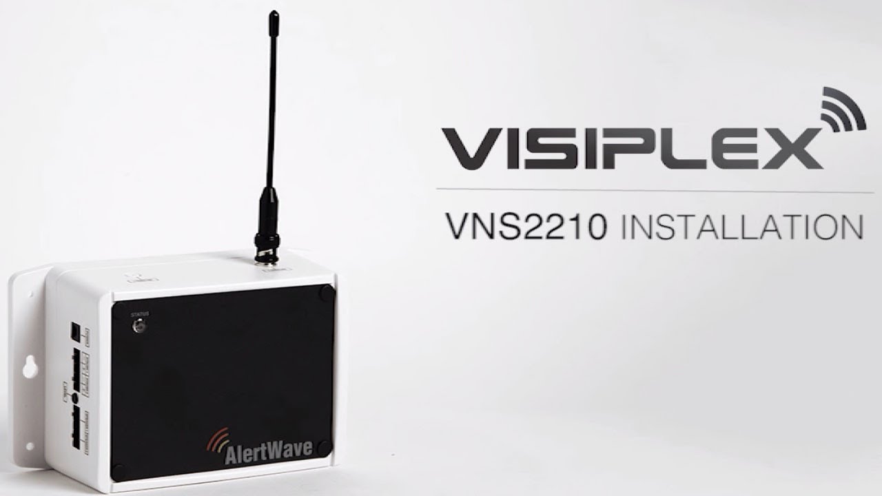 Visiplex VNS2210 Wireless PA Controller Installation - YouTube