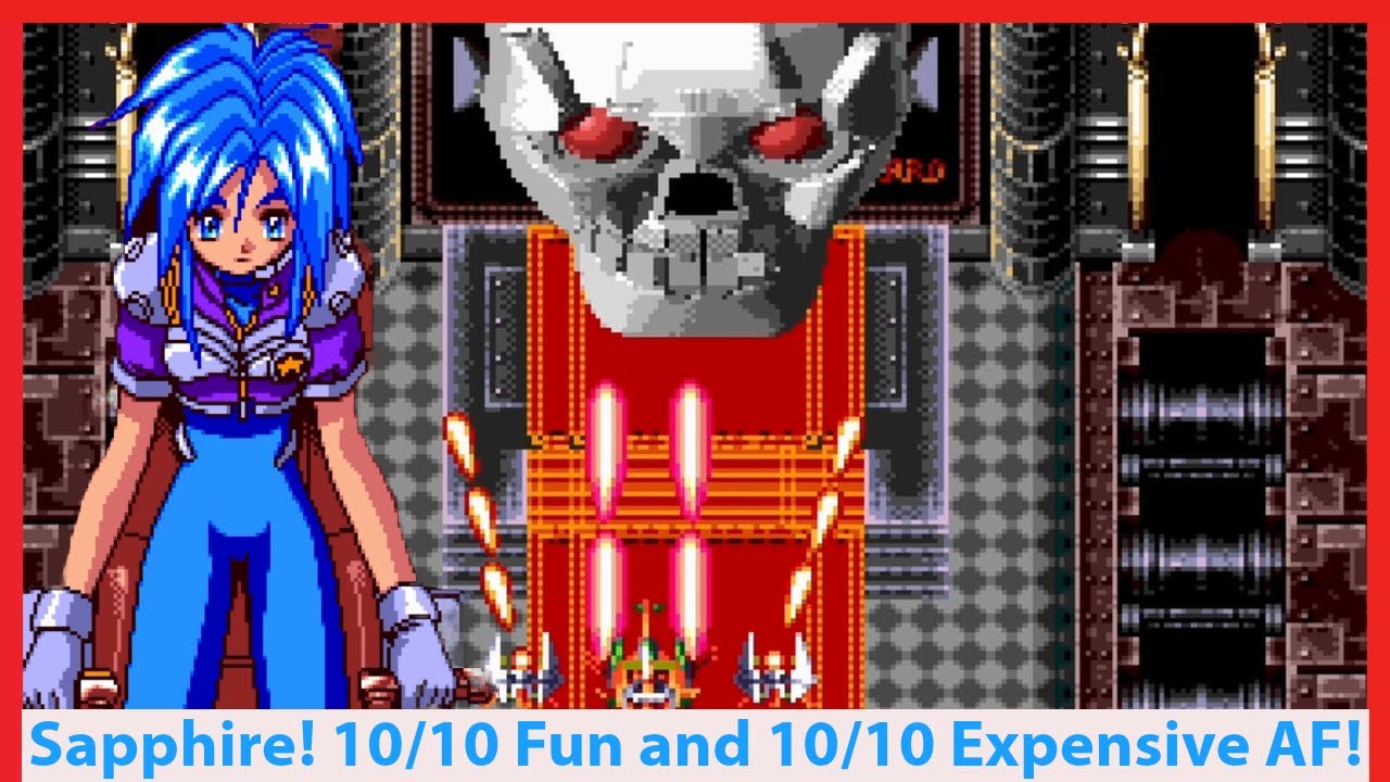 A Super Fun and DUMB Expensive Shmup! Sapphire on PC Engine! Is It ...