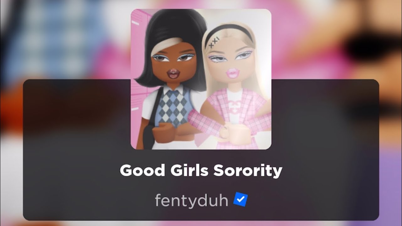 Roblox-Good Girls Sorority!!! - YouTube