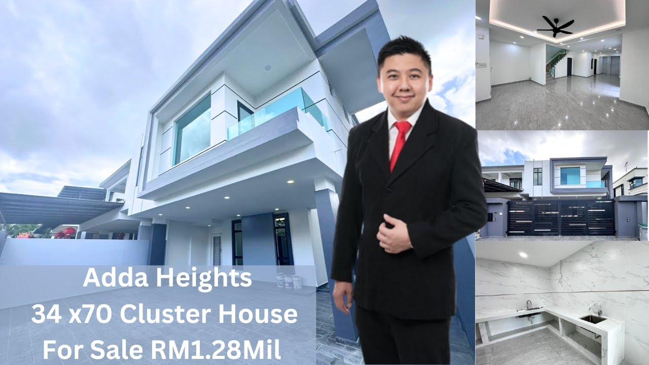 新山 Adda Heights 田字屋 Cluster House Johor Bahru Property 😍😍 全扩建从新装修单位 靠近 ...