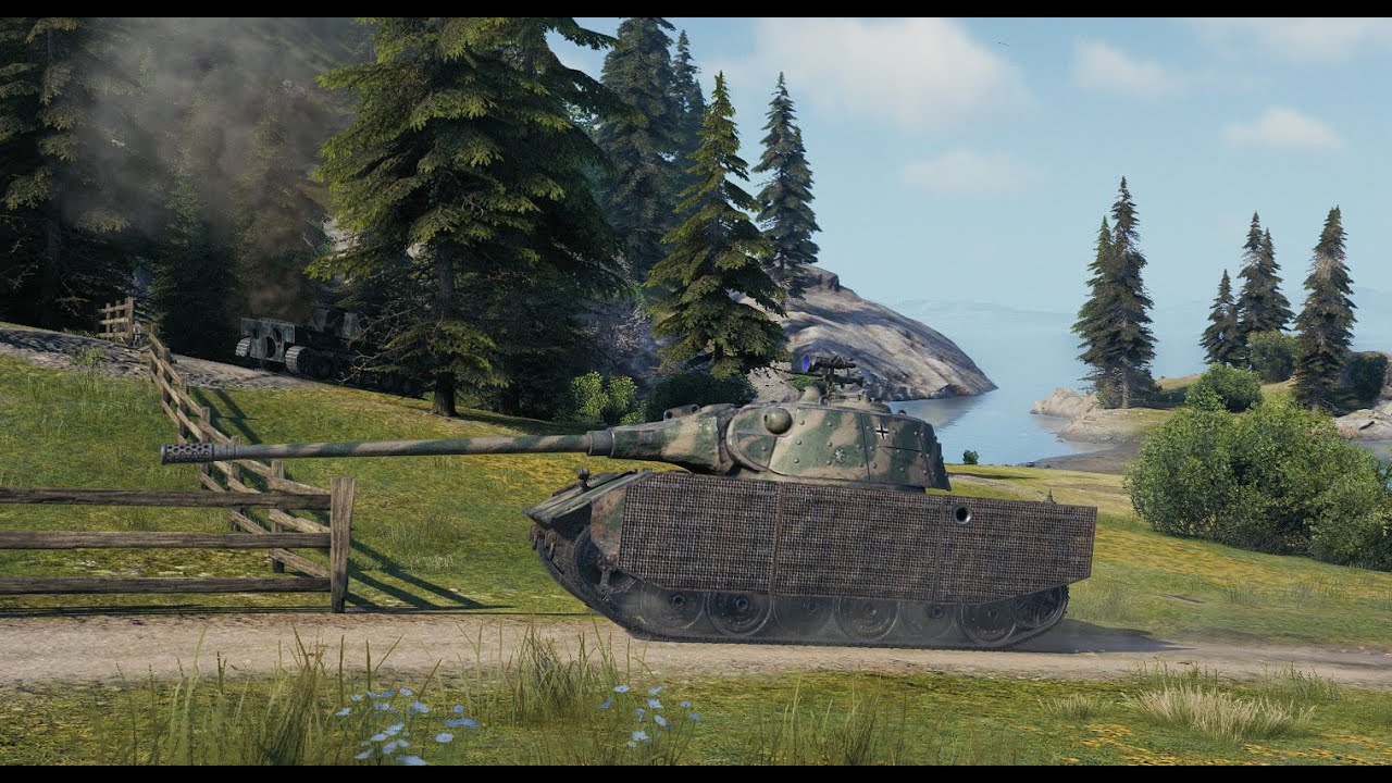 WoT - Klidné pobřeží s E75 TS (Tier VIII) - Marek_z_Pardubic CZ - YouTube