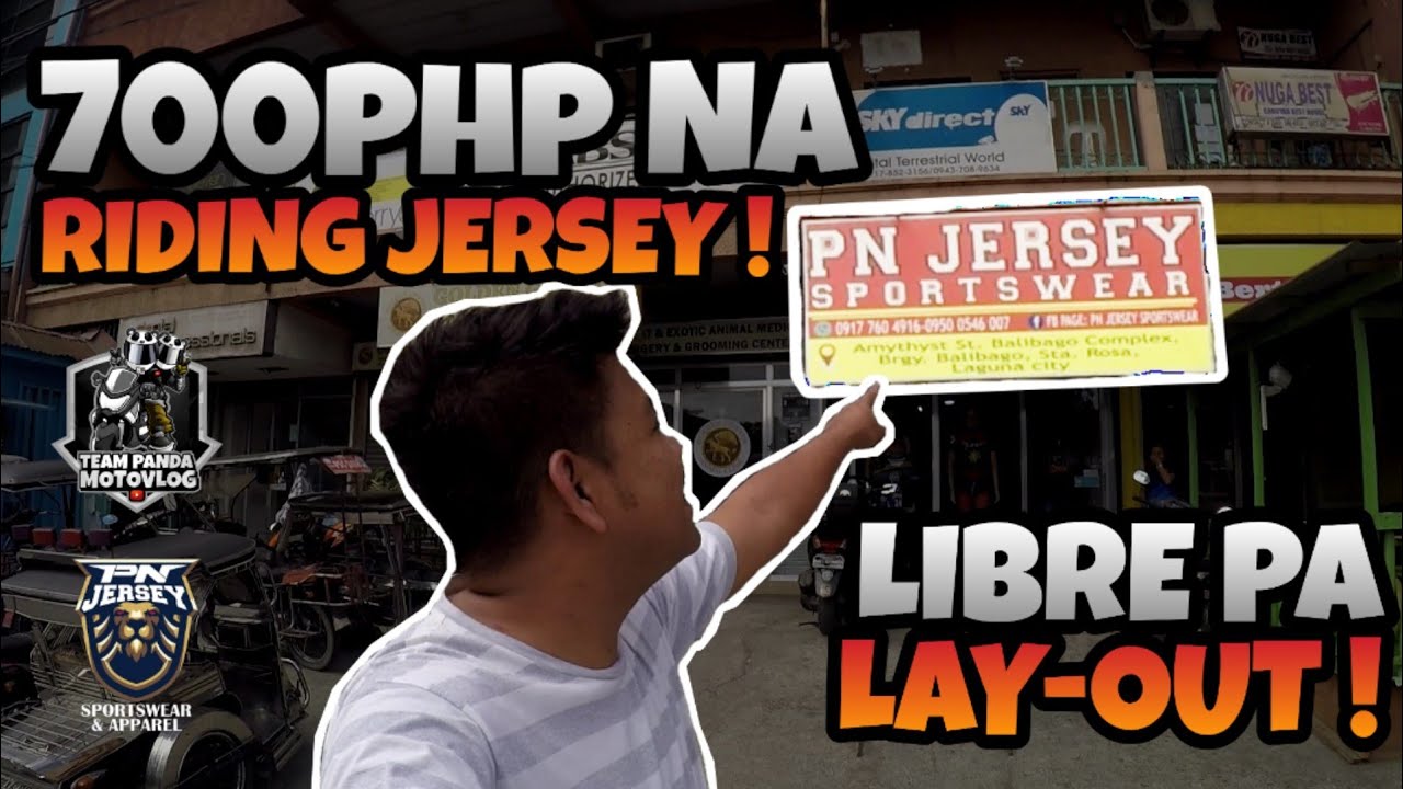 MURANG PERSONALISED RIDING JERSEY | PN JERSEY SPORTSWEAR | TEAM PANDA ...