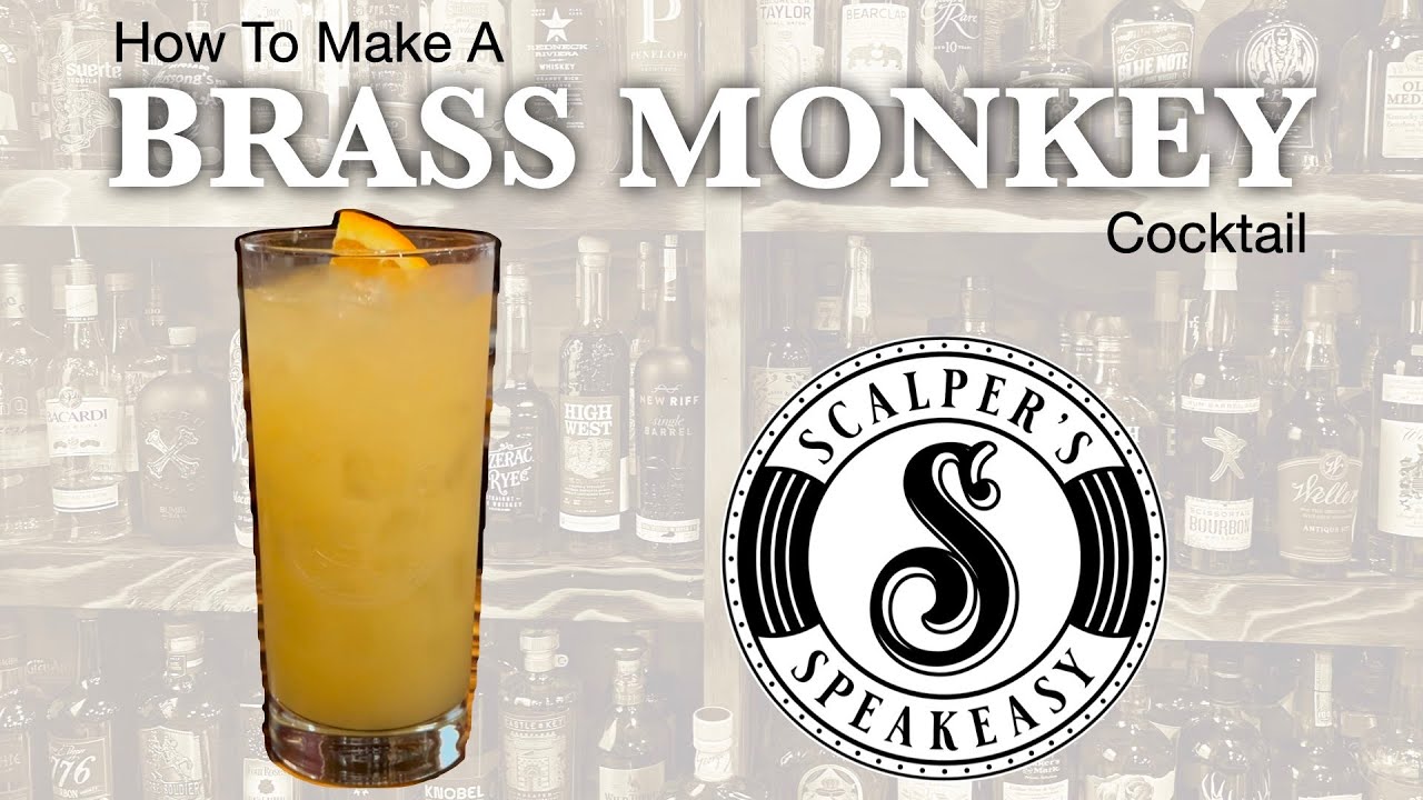 How to make a Brass Monkey Cocktail - YouTube