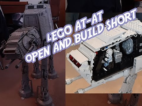 Lego AT-AT Assembly - YouTube