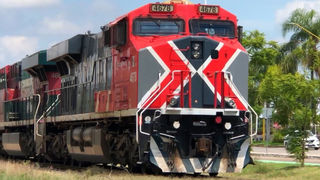 Turno Romo-Lagos, FXE 4678, FXE 4669 y FXE 4011| AgsRail4800 - YouTube