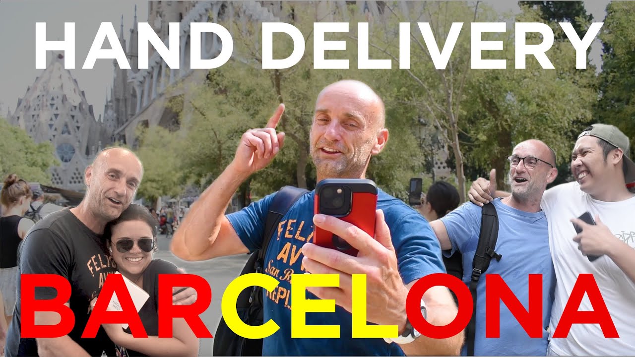 Tim Hayden hand delivers watch to Barcelona! - YouTube