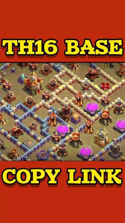 th16 war base link | best th16 base for legend league | best th16 war base with link 2024 - COC ...