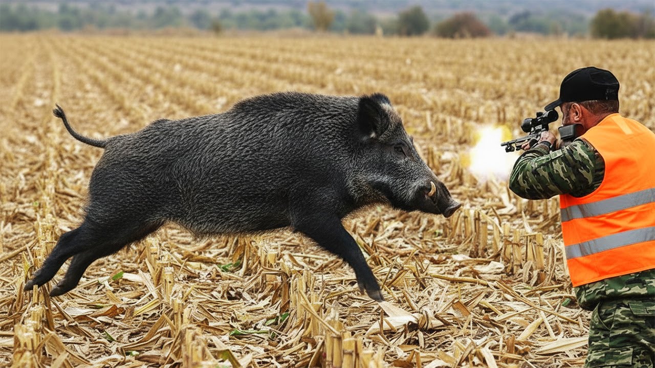 When Boars Attack – Insane Wild Boar Invasion Forces American Hunters ...