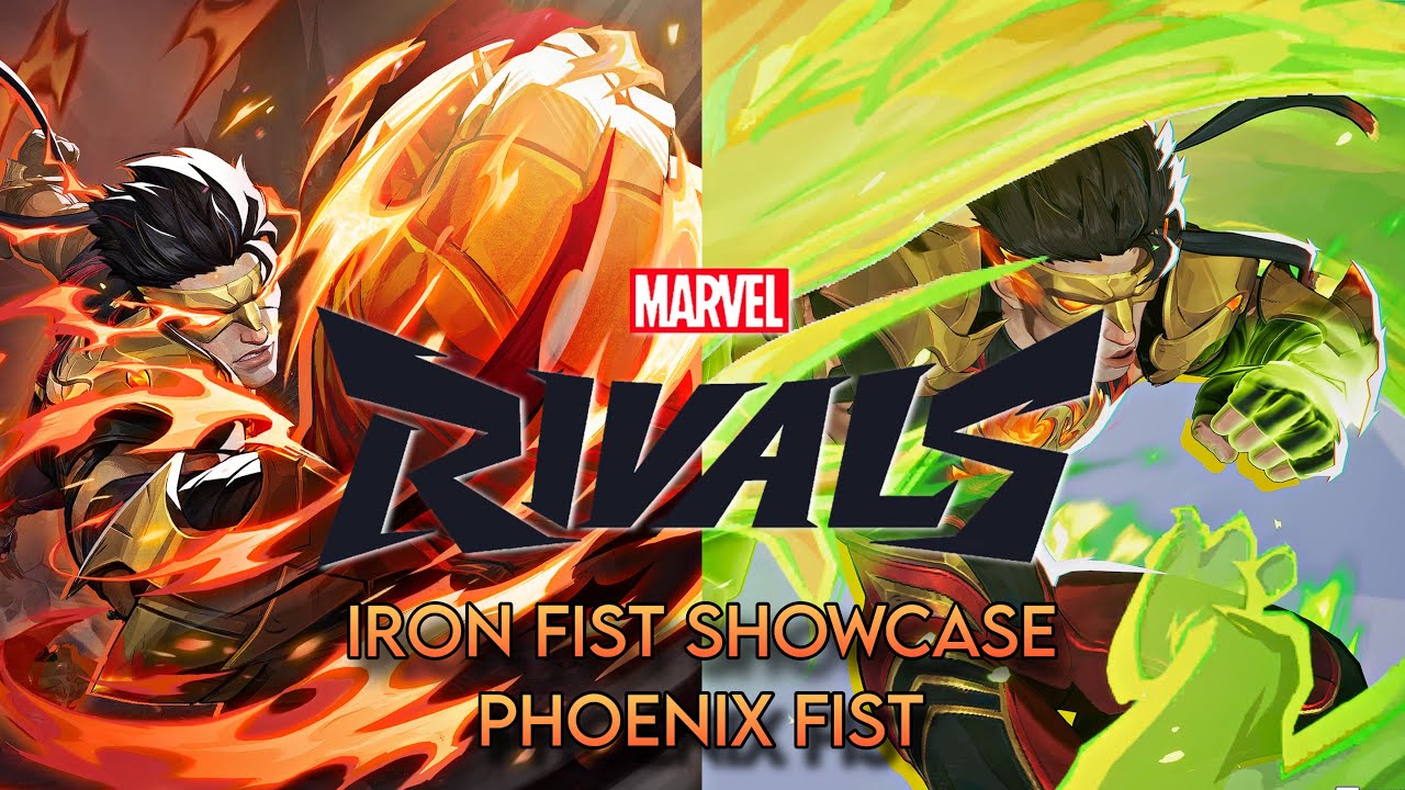 Iron Fist Phoenix Fist Skin Showcase 4k Marvel Rivals Youtube 7578