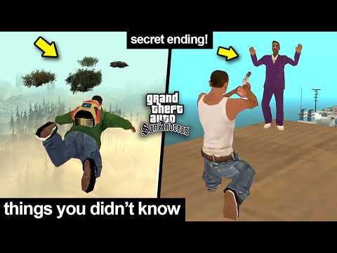 GTA San Andreas Secret Things You Didn't Know #2
