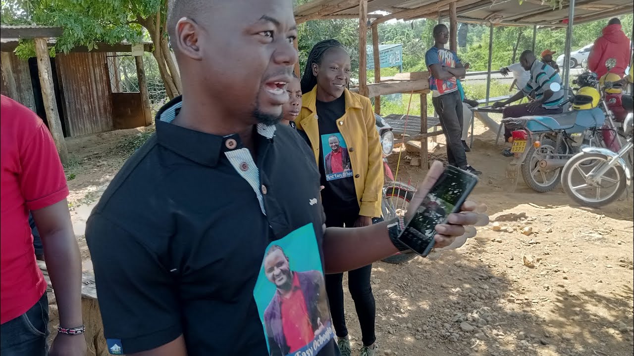 BURIAL CEREMONY STOPPED WHEN ONSONGO ARRIVED!!! - YouTube