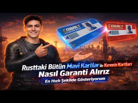 Rusttaki Bütün Mavi Kart ve Kırmızı Kartları Garanti Nasıl Alırız? En Hızlı Yöntemleri Gösteriyorum!