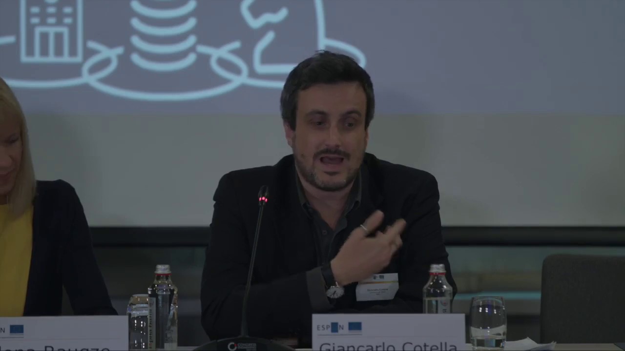 Giancarlo Cotella: ESPON COMPASS and ReSSi projects - YouTube