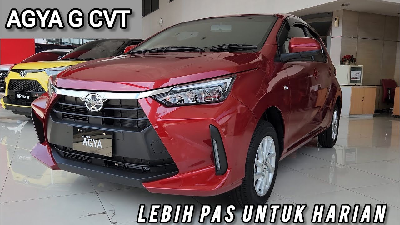 [REVIEW MOBIL] Toyota Agya Tipe G CVT 2025 - YouTube