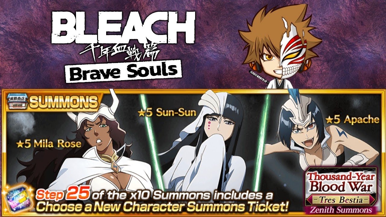 Thousand-Year Blood War -Tres Bestia- Zenith Summons - Bleach Brave ...
