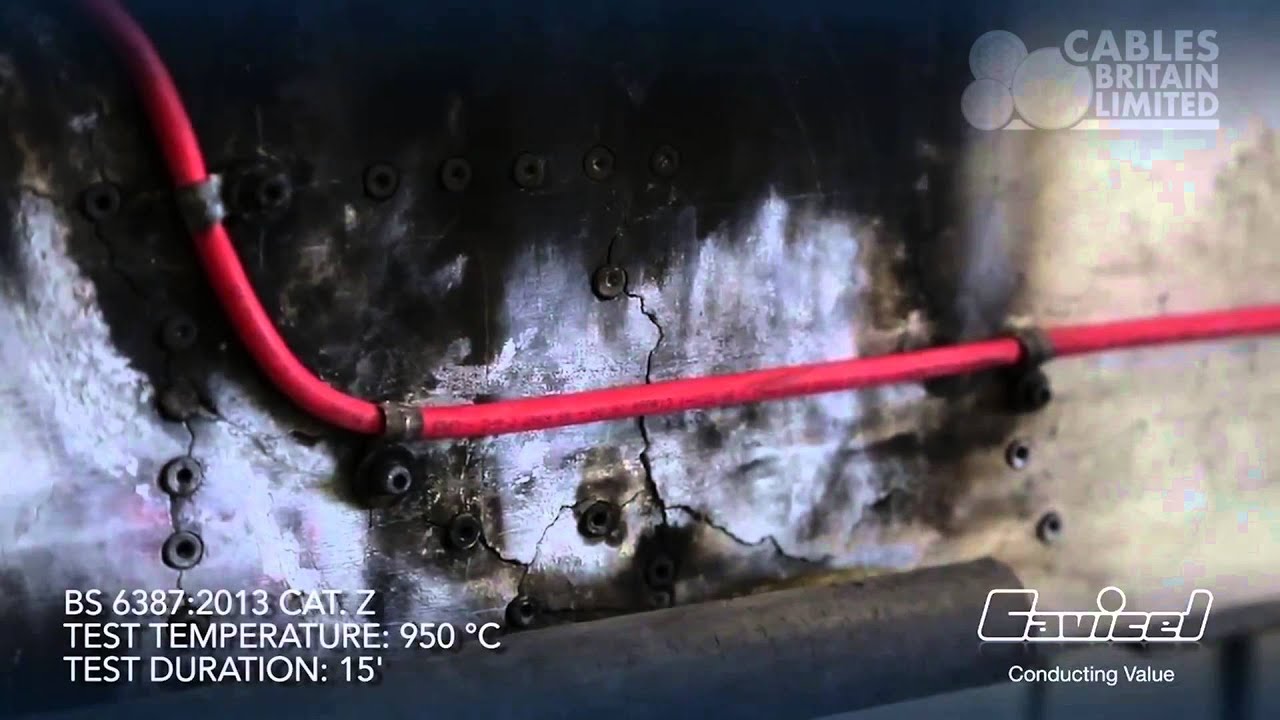Cables Britain - FIRECEL - BS 6387 2013 CAT Z - Resistance to fire with ...