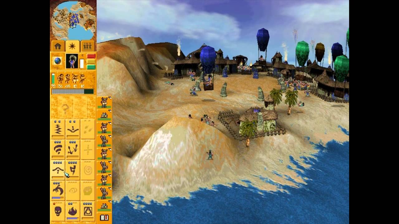 Let's Play Populous 3: The Beginning - Level 16: Bloodlust - YouTube