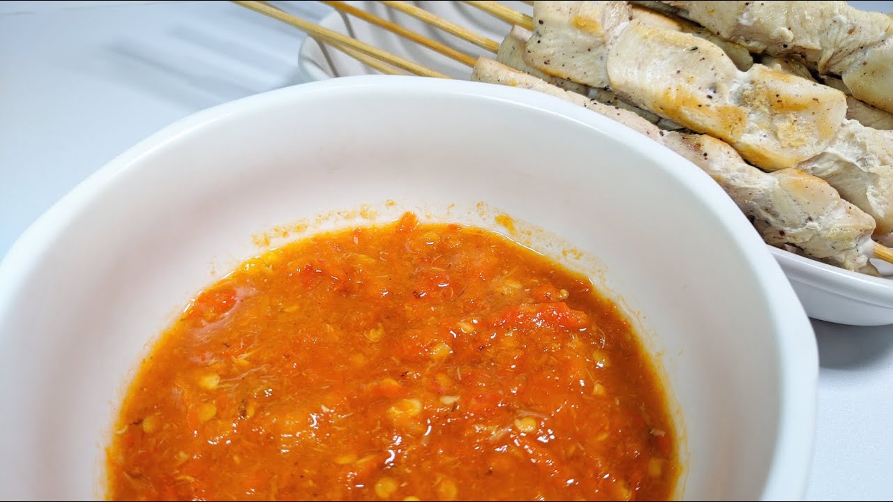 Resep Sambal Sate Taichan Super Pedas | Resep Masakan - YouTube