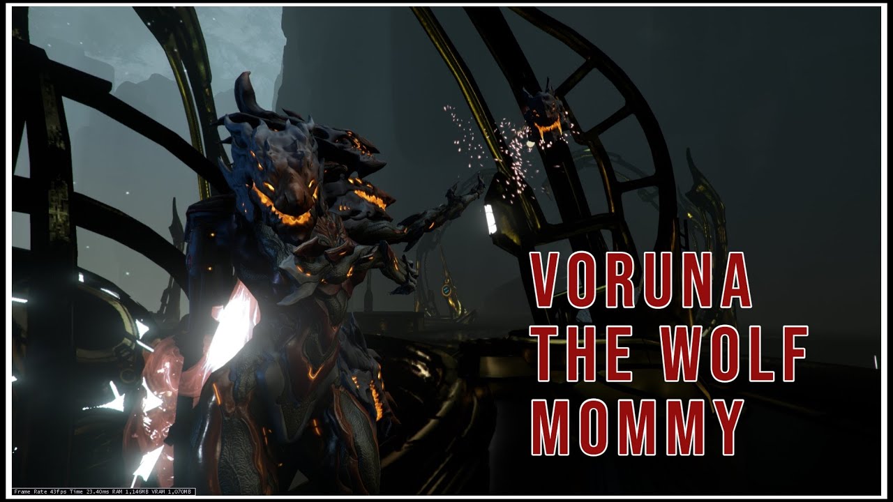 VORUNA the wolf mommy #warframe #guide #voruna - YouTube