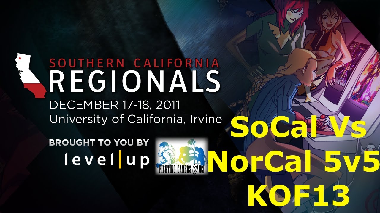 SCR 2011 SoCal Vs. NorCal 5v5 KOF XIII - YouTube