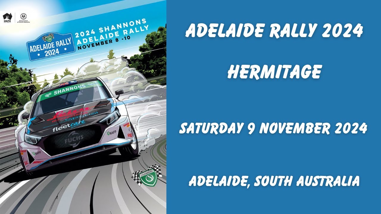 Adelaide Rally 2024 Hermitage - YouTube