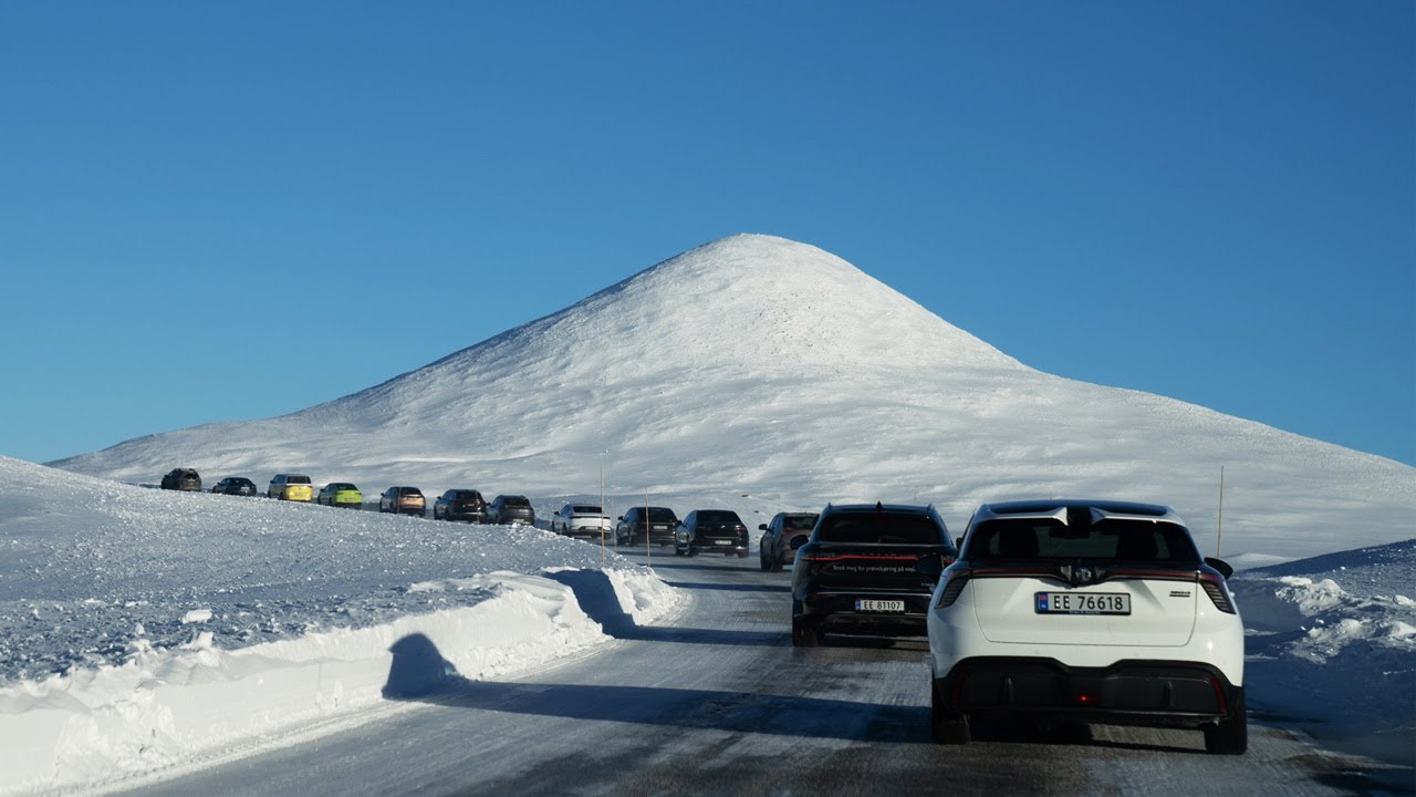 Hvilken elbil er best i sprengkulda? | El Prix vinter 2023 | NAF - YouTube