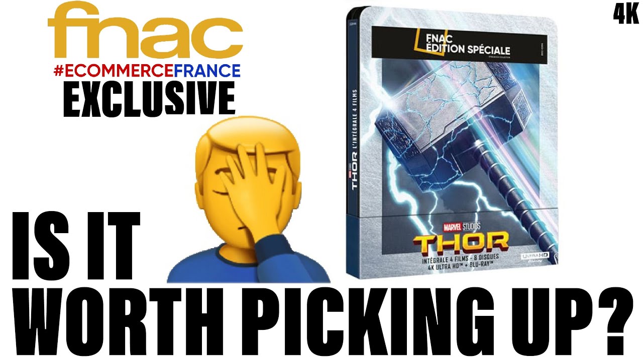 Thor 4 Film Collection 4K (Steelbook) Unboxing and Review With ...